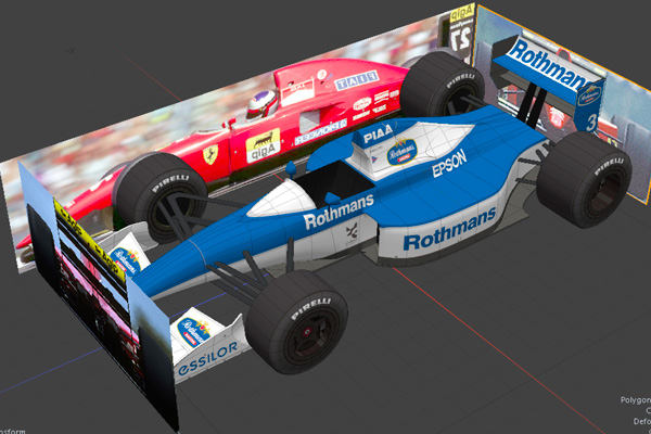 Ferrari F92A モデリング1日目 - 019,F1,F92A,Ferrari,GPCarStory,Tyrrell